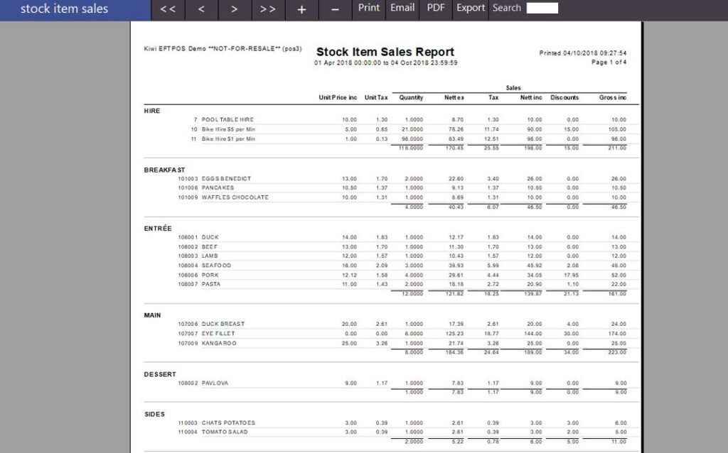 Bars Pubs & Clubs POS Software - KIWIeftpos & Point of Sale